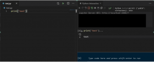 VS Codeからpython interactive (notebook)を開いて実行する方法 – Obenkyolab