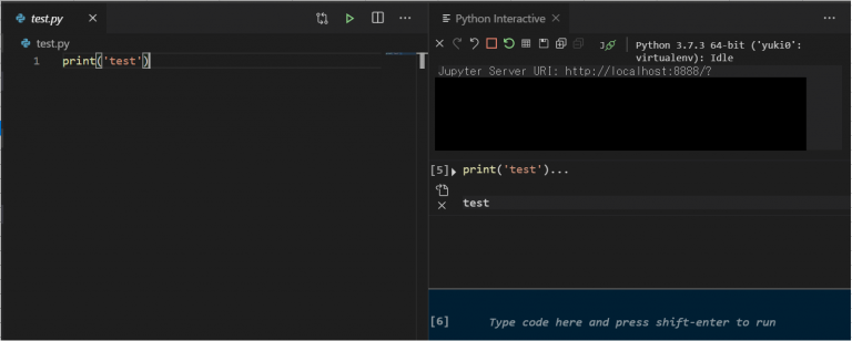 VS Codeからpython interactive (notebook)を開いて実行する方法 – Obenkyolab