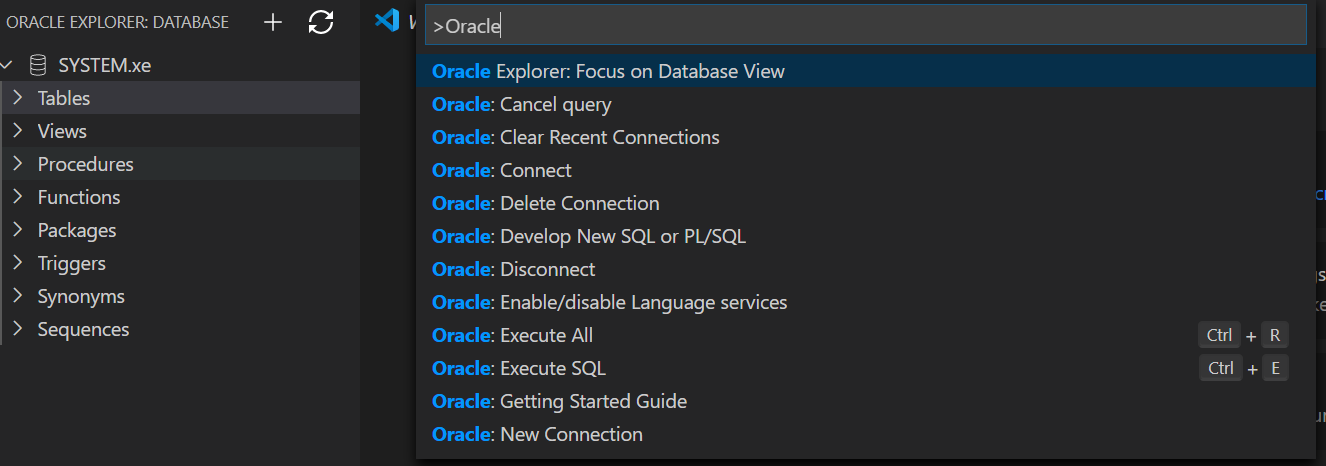 VScodeからOracleを使う – Obenkyolab