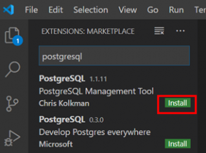 VSCodeからPostgreSQLへ接続してSQL発行まで – Obenkyolab