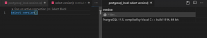 VScode でSQL(PostgreSQL)開発環境用意 – Obenkyolab