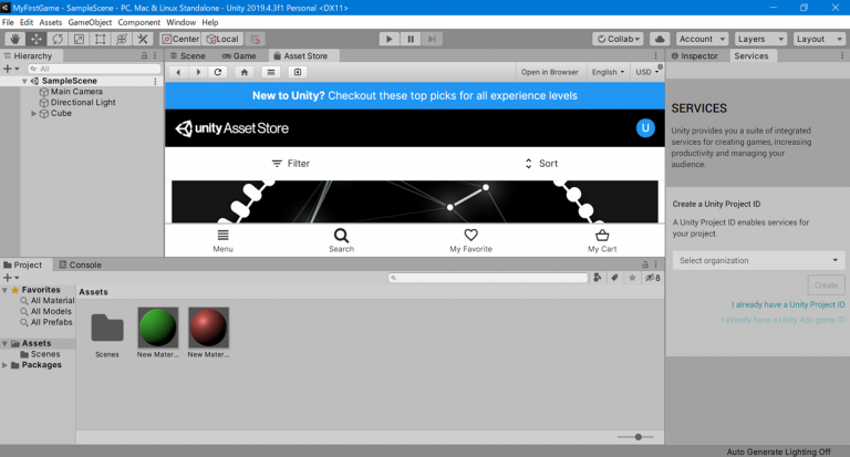 【Unity】 Standard Assetsのダウンロードとインポート – Obenkyolab